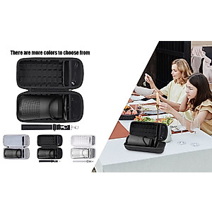 co2CREA Hard Case Bag Replacement for Bose SoundLink Revolve+ Series II Revolve Plus Bluetooth 360 Speaker Replacement for Charging Cradle