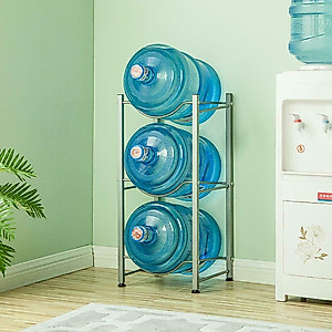 thebestshop99 3 Tiers Water Bottle Storage 5 Gallon Buddy Rack Shelf System Home Office Holder