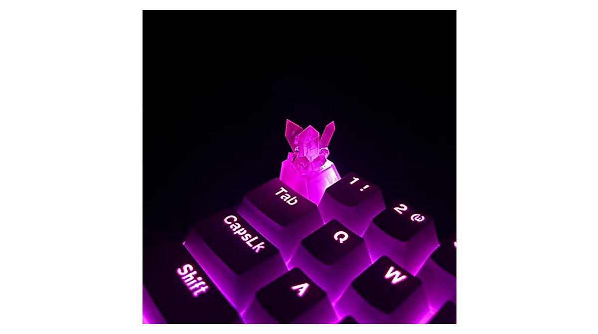 Custom Keycap for Mechanical Gaming Keyboard - Design Glass - Artisan ...
