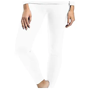 Rocky Women's Thermal Bottoms (Long John Base Layer Underwear Pants) Insulated for Outdoor Ski Warmth/Extreme Cold Pajamas (White - X-Small)