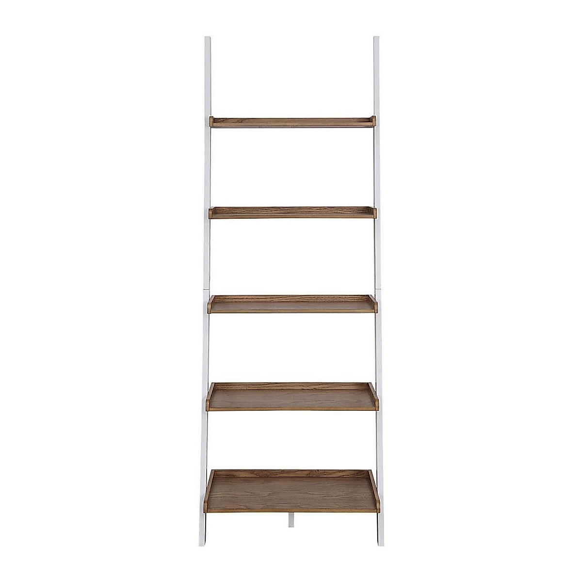 Convenience Concepts American Heritage Bookshelf Ladder, Driftwood/White