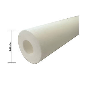 IPW Industries Inc-16 Pack Polypropylene Sediment Water Filter Cartridges Compatible with GE GXWH04F Models – Remove Bad Taste & Odor – Whole House Replacement Water Filter Cartridg