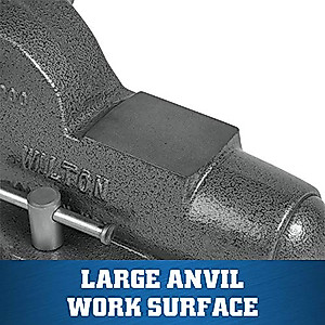WILTON 300S Machinist Vise, 3' Jaw Width, 4-3/4' Jaw Opening (28830)