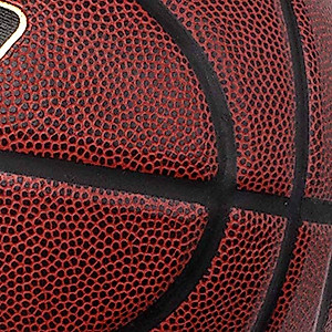 Senston Basketball 29.5" Leather Basketball Outdoor Indoor Mens Basketball Ball Official Size 7 Outdoor/Indoor Game Basket Ball