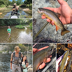 Aventik Tenkara Rods Pro IM12 Nano 6:4 Action Mini Sizes All Water Conditions Quality Carbon Tube Packing, Extra Spare Sections Included, Tenkara Fly Rods (9'0'' 10Sec Kit)