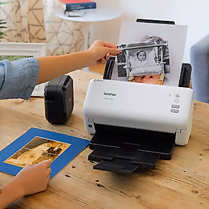 Brother ADS-3100 High-Speed Desktop Scanner | Compact with Scan Speeds of Up to 40ppm