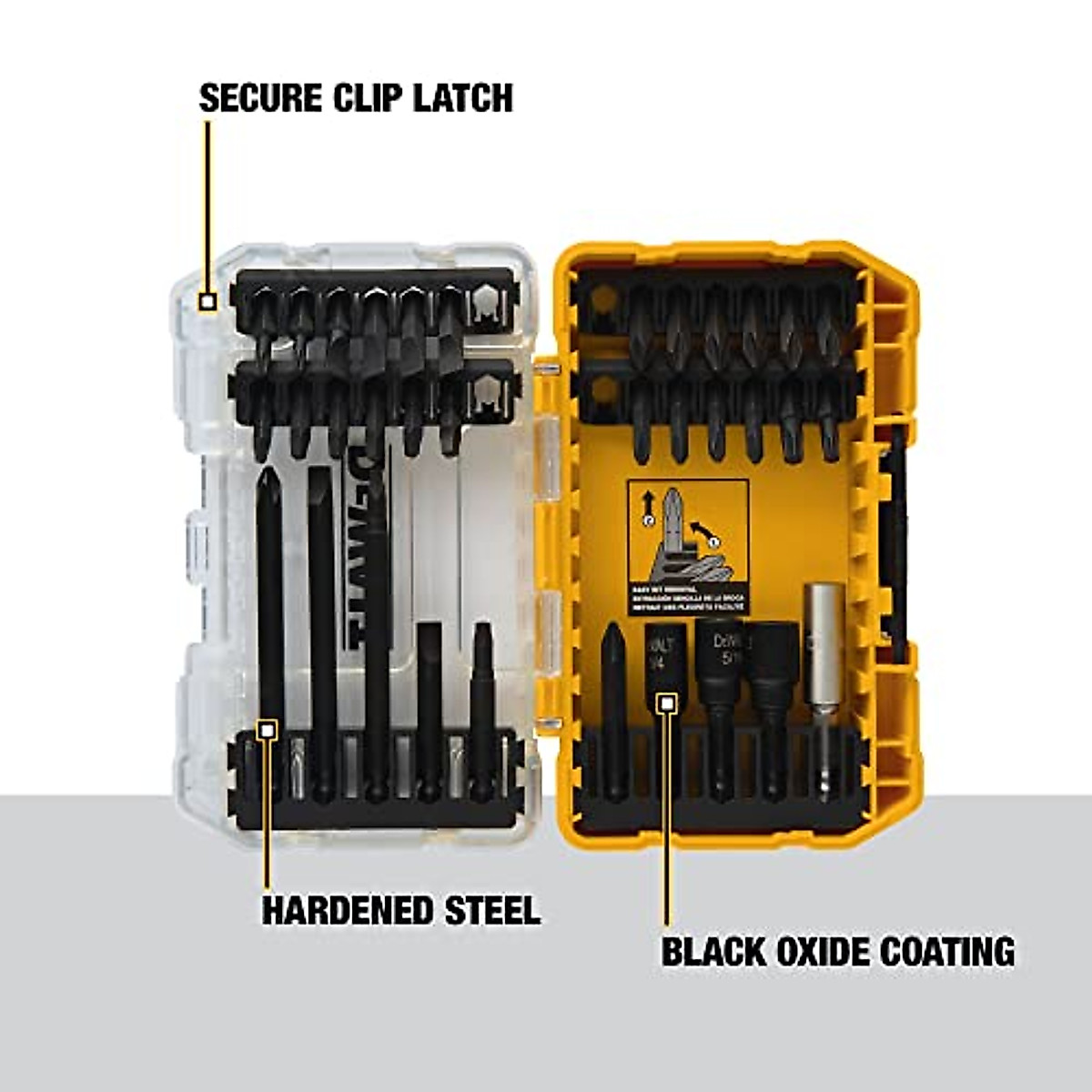 DEWALT Impact Driver, Screwdriver Bit Set, 34-Piece (DW2153)