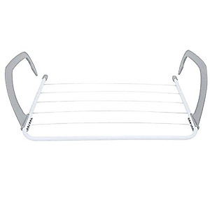 TOPINCN Balcony Retractable Folding Clothes Drying Rack Foldable Clothes Hanger for Indoor Outdoor Space Saver Racks