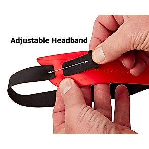 Quality Time Neck Hair Guide SuPremium - A Neckline Template for Shaving and Keeping a Straight or Curved Neck Hairline; a Line Up Stencil for Neckline Haircuts, Do-it-Yourself Made in USA