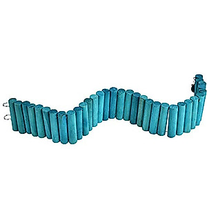 6 * 50CM Pet Hamster Climbing Ladder, Pet Ladder Suspension Bridge Cockatiel Toy Pet Cage Toy