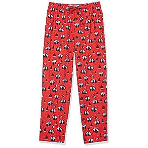 Amazon Essentials Men's Flannel Pajama Pant - Discontinued Colors, Red Panda, X-Large