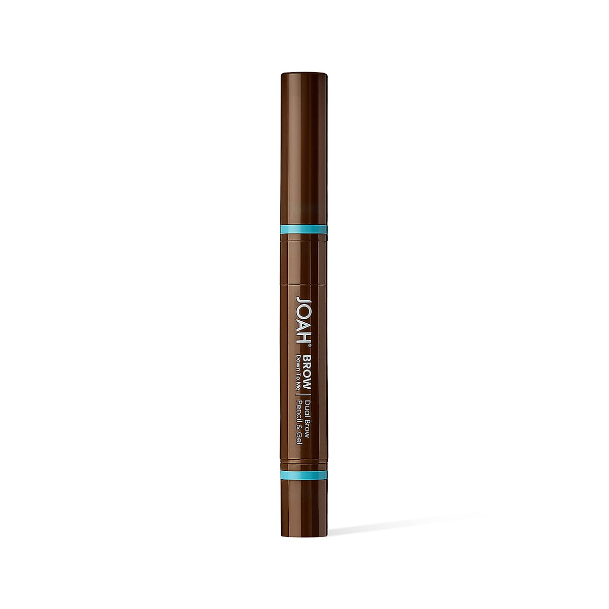 JOAH Brow Down To Me Dual Brow Pencil and Gel for Flawless Brows, Black Brown