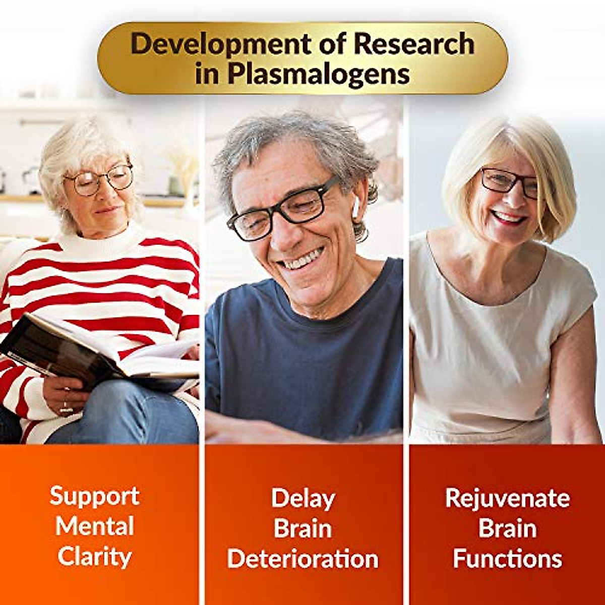 LABO Nutrition VesseCLEAR EX + NeuroREGAIN: Nattokinase NSK-SD, Elastin F for Clean & Flexible Blood Vessel, Cardiovascular & Circulation Support, Scallop-derived PLASMALOGEN for Brain Deterioration