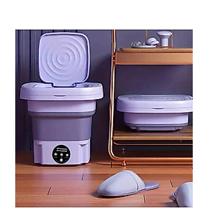 Portable Folding Washing Machine Household Small Fully Automatic Laundry Pantyhose All-in-One Machine