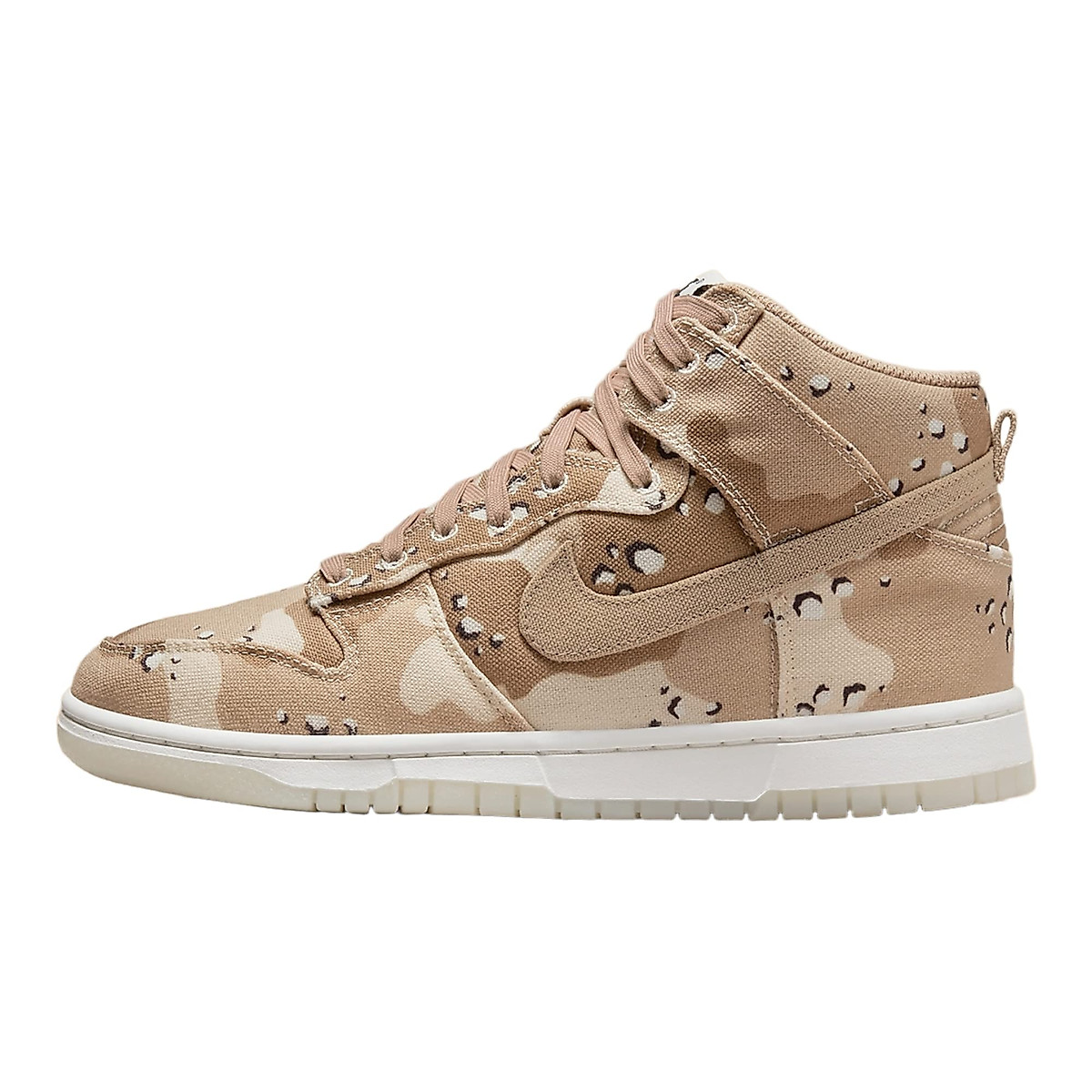 Nike Women's Dunk High shoe, Hemp/Light Soft Pink-sail-velv, 9.5