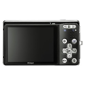 Nikon Coolpix S560 10MP Digital Camera with 5x Optical Vibration Reduction (VR) Zoom with 2.7 inch LCD (Graphite Black)