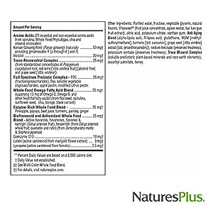 Source of Life Gold Multivitamin Liquid - 30 oz - Supports Energy Production, Healthy Immune System & Well-Being - Includes Vitamins D3, B12, K2 & Over 120 Whole Food Nutrients - 30 Servings