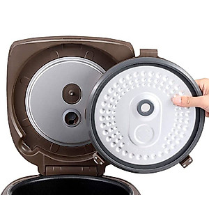 Midea Micom Rice Cooker, Digital Multi-Functional Ricer Cooker/Steamer, Brown Rice, Slow Cooker (3L/5.5Cup, Champange) MB-FS3017