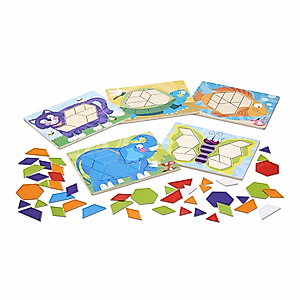 Melissa & Doug Animal Pattern Blocks