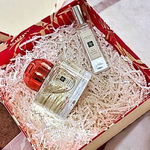 PLINJOY 4 OZ Crinkle Cut Paper Shred Filler for Gift Basket Shredded Confetti Paper Box Stuffing Easter Basket Grass (White)