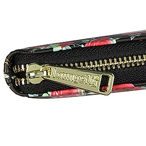 Loungefly Disney Beauty And The Beast Flowers And Friends Zip Around Wallet