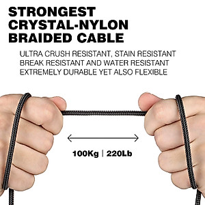 DUKABEL Headsets Splitter Adapter, 3.5mm Jack Separate Headphone & Mic Plug Adapter 3.5mm Combo Audio Adapter Cable for PS4 Gaming Headset PC Xbox One Laptop -