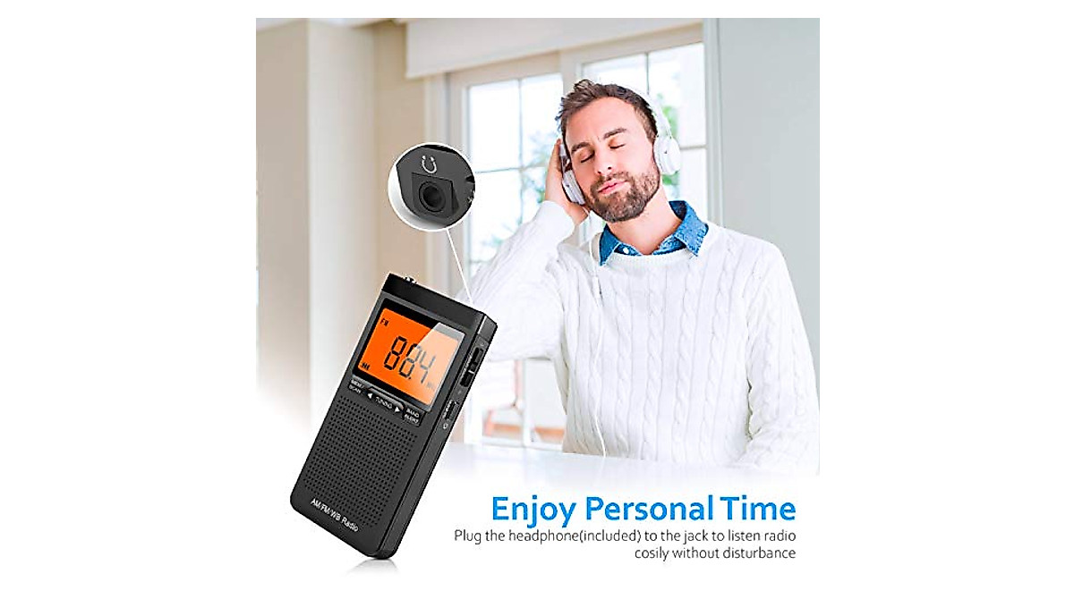 Greadio NOAA Weather Radio - Portable AM/FM Emergency Alert Radio