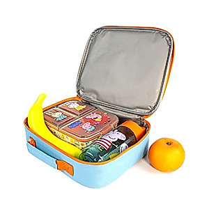 Peppa Pig Lunch Bag Set (Lunch bag, 430ml BPA Free Bottle & Lunch box)