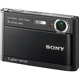 Sony Cybershot DSC-T70 8.1MP Digital Camera with 3x Optical Zoom with Super Steady Shot Image Stabilization (Black)
