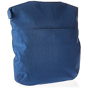 Baggallini unisex adult Big Zipper Travel Crossbody cross body handbags, Blue, One Size US