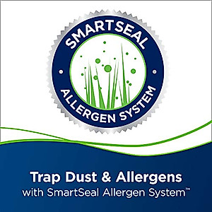 BISSELL 27909 Pet Hair Eraser Turbo Rewind Vacuum, Lightweight, Automatic Cord Rewind, Tangle-Free Brush Roll, Headlights, Powerful Pet Hair Pickup, SmartSeal Allergen System