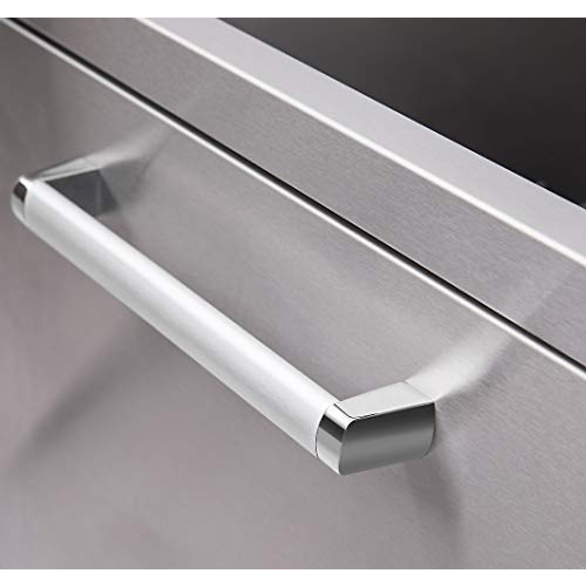 WHISTLER Outdoor Kitchen Trash Drawer with Trash Bin Pull Out Drawers for Kitchen Cabinets, 16.5" Lx22 Wx22 H, 304 Stainless Steel, Brushed, Durable & Easy to Clean