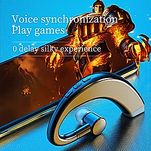 XUnion New Earphones Bluetooth Headphones Handsfree Wireless Headset Business Headset Drive Call Sports Earphones QH9, Pink Qh9, (99X220528SYT220330960PK)