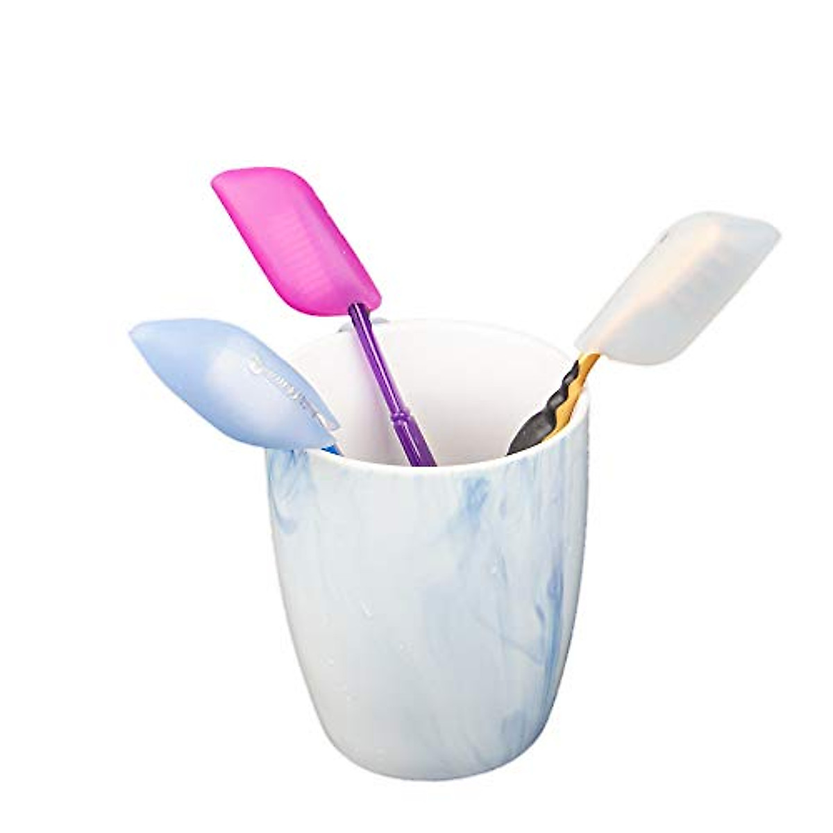 3 Pieces Silicone Toothbrush Covers Caps for Electric and Manual Toothbrush