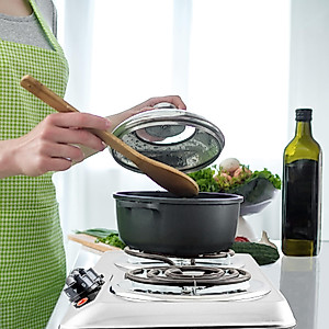 OVENTE Electric Countertop Double Burner, 1700W Cooktop with 6" and 5.75" Stainless Steel Coil Hot Plates, 5 Level Temperature Control, Indicator Lights and Easy to Clean Cooking Stove, Silver BGC102S