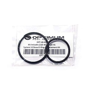 Optimum Pool Technologies System 3 Elbow O-Ring/Filter Stand Pipe O-Ring Replacements - Set of 2