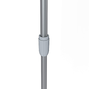 Umbra Anywhere Expandable Rod Curtain Rod and Room Divider (Metallic-Nickel)