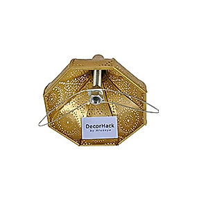DecorHack by Arusaya Wedding Event Party Festival Decoration Ceiling Pendant Fixtures Lamp Light Moroccan Lamp (14X8 Inch)