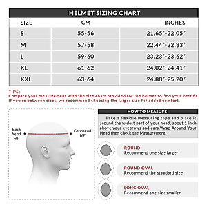 TRIANGLE Full Face Motorcycle Helmets,Off-Road Motocross Helmet for Men & Women,Dual Visor with Internal Tinted Sunshield,Open Face 3/4 Adult Racing Helmet DOT Approved(XXL)