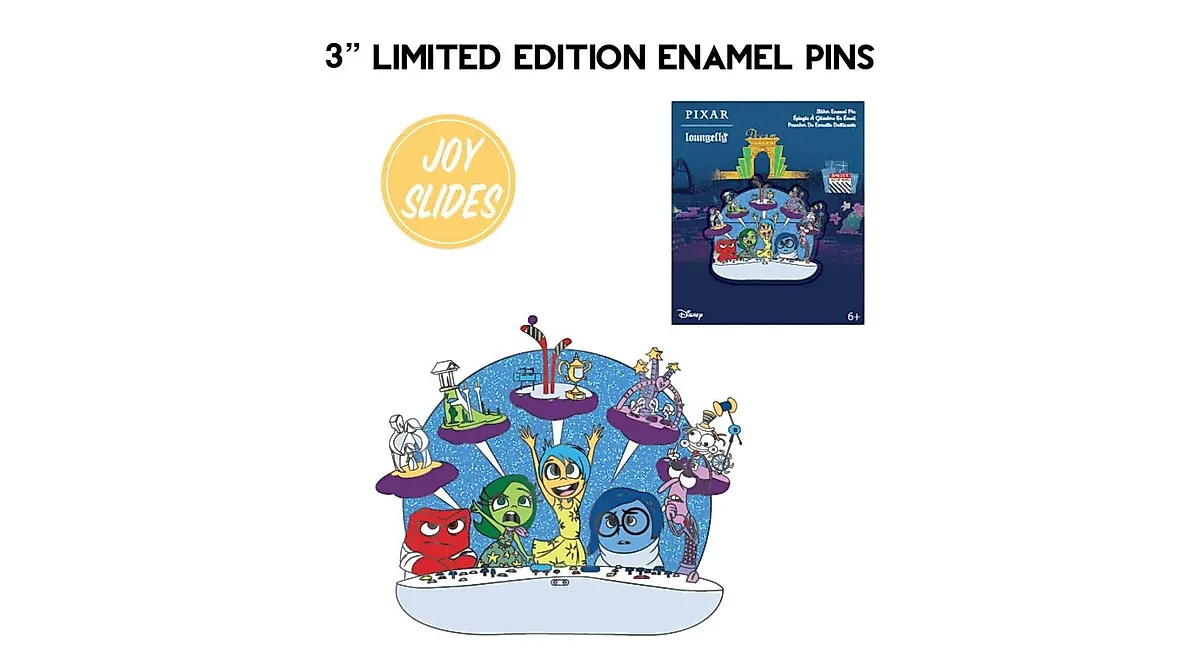 Loungefly Disney Inside Out Control Panel 3 inches Collector Box Pin ...