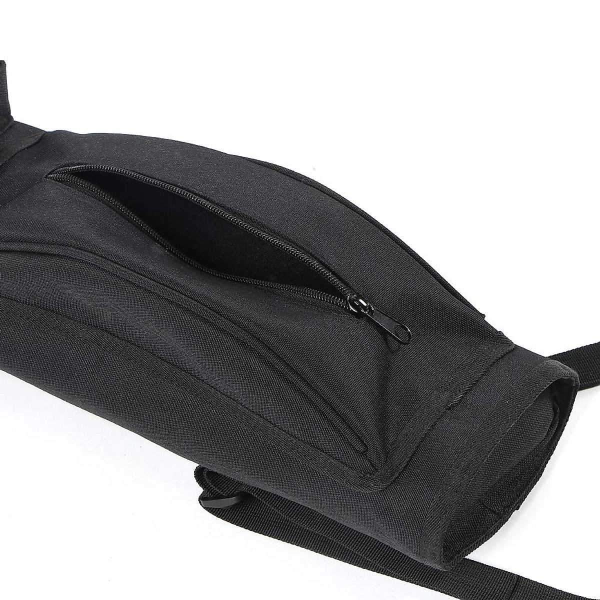 TOPARCHERY Archery Back Canvas Arrow Quiver Arrow Holder Shoulder Hanged Target Shooting Quiver for Arrows with Front Pockets (New Style)