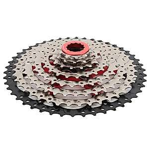OKBY 8 Speed 46T Large Gear Mountain Bike Ultralight Hollow Cassette Freewheel Bicycle Freewheel Bike Freewheel Cassette Bicycle Accessory