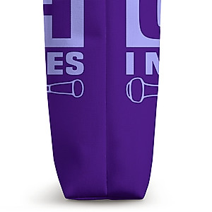 Baton Twirling Coach Twirler Marching Band Very Peri Purple Tote Bag