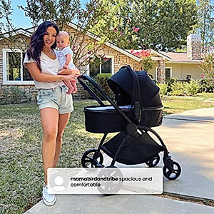 Delta Children Revolve Reversible Stroller, Red - Leather Handlebar; One Hand Easy Fold; Lightweight Shock-Absorbing Frame; Reclining Seat and Adjustable Footrest