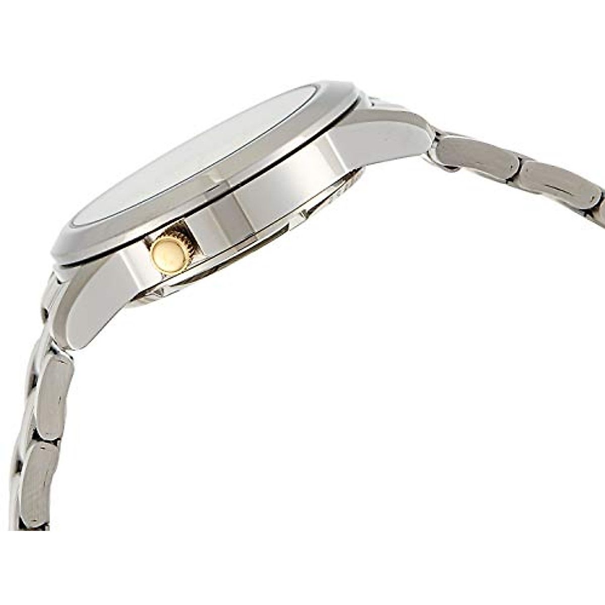 SEIKO Men's SNKK13 5 Stainless Steel Goldtone Dial Watch