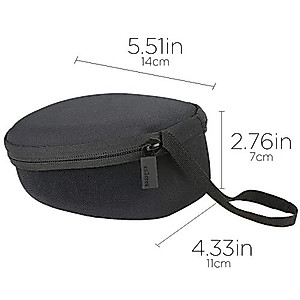 co2CREA Hard Travel Case Replacement for SHOKZ Aeropex/SHOKZ Air/SHOKZ Titanium Mini/SHOKZ Openmove/SHOKZ Openrun Pro Open-Ear Wireless Bone Conduction Headphones