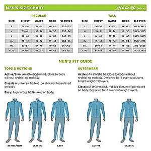 Eddie Bauer Men's Rainier Pants, Storm, 32W x 32L, Hiking Pants