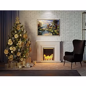 Puzzle for 2 Pack 1000 Pieces Forest Chapel Puzzles & Lake House Puzzles, Jigsaw Puzzles for Adults 1000 Pieces and Up, Puzzle Gifts for Women & Mom