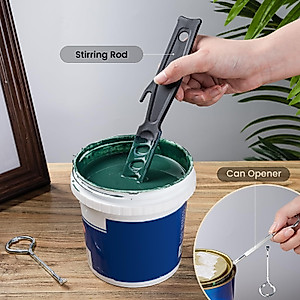 Mister Rui Paint Roller Kit, 18 Pack Paint Roller Set, 4"9" Paint Rollers for Painting Walls, Paint Tray with Liners, Angled Paint Brush, Professional Painting Kit for Home Improvement