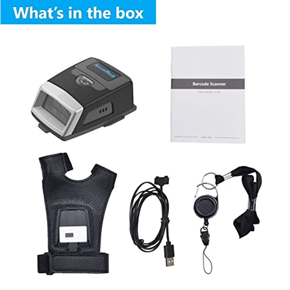 Posunitech GS02 Wearable 2D Glove Barcode Scanner for Warehouse